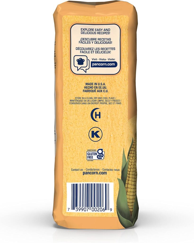 Arepa flour 1 kg PAN (precooked Yellow corn flour) - Poblano ...