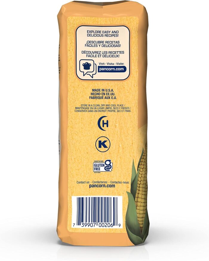 Arepa flour 1 kg PAN (precooked Yellow corn flour) - Poblano ...